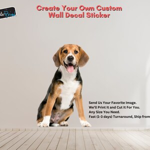 Custom Life Size Wall Decal - Personalized Photo, Die Cut Full Body ...