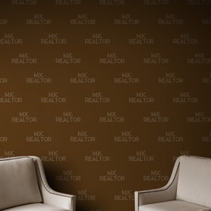 Personalized Custom Text Wallpaper. You Provide Name and Custom Color ...