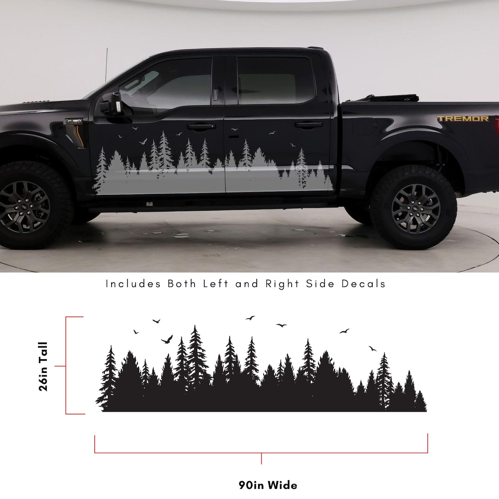 Overland Truck Sticker. Forest Woodland Adventure off Road Decal ...