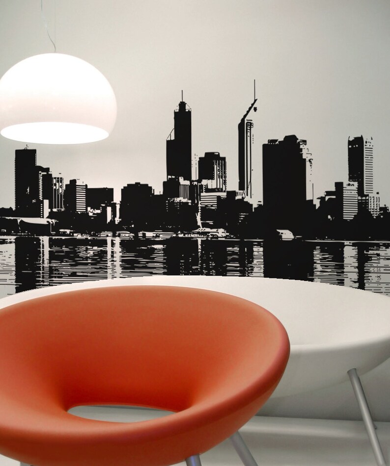 Vinyl Wall Decal Sticker Sydney Buildings Osaa491s | Etsy