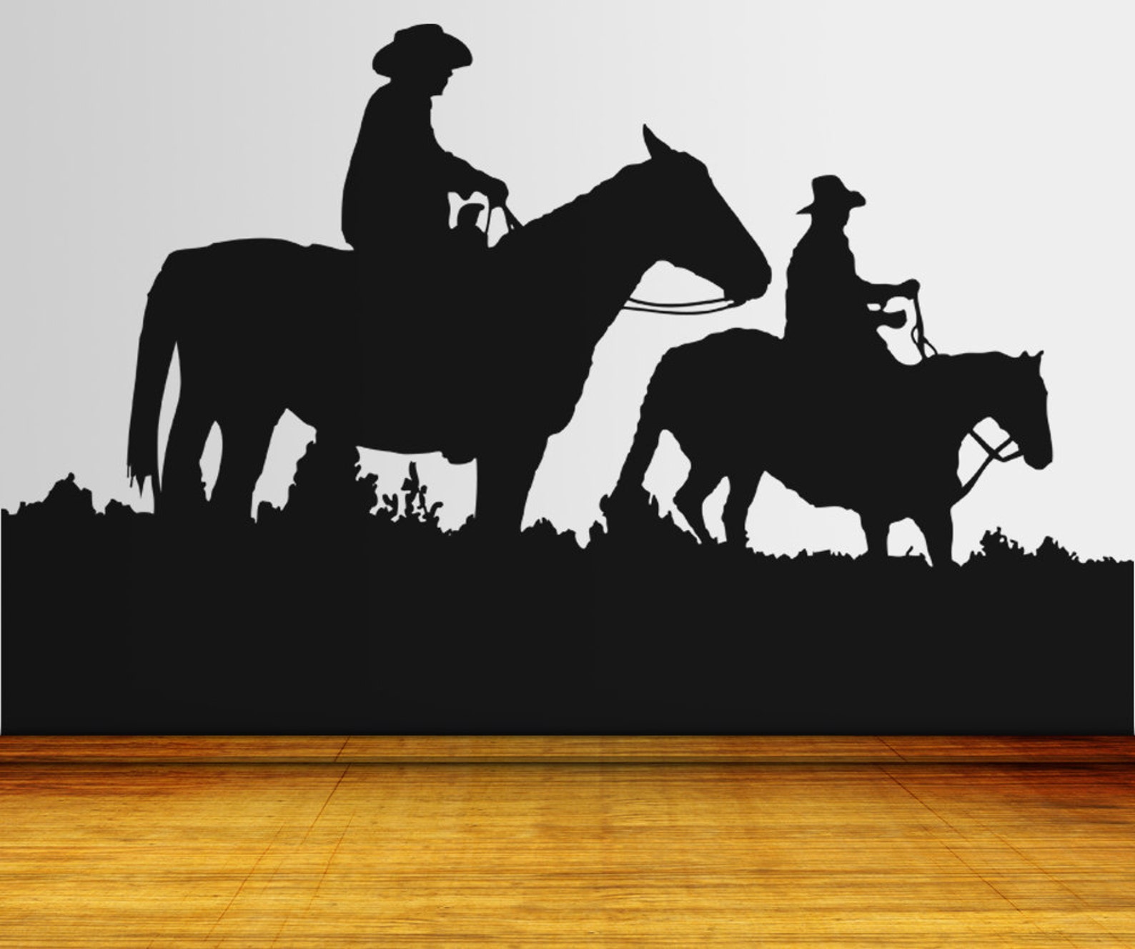 Horseback Riding Vinyl Wall Decal Sticker. OS_AA439s | Etsy