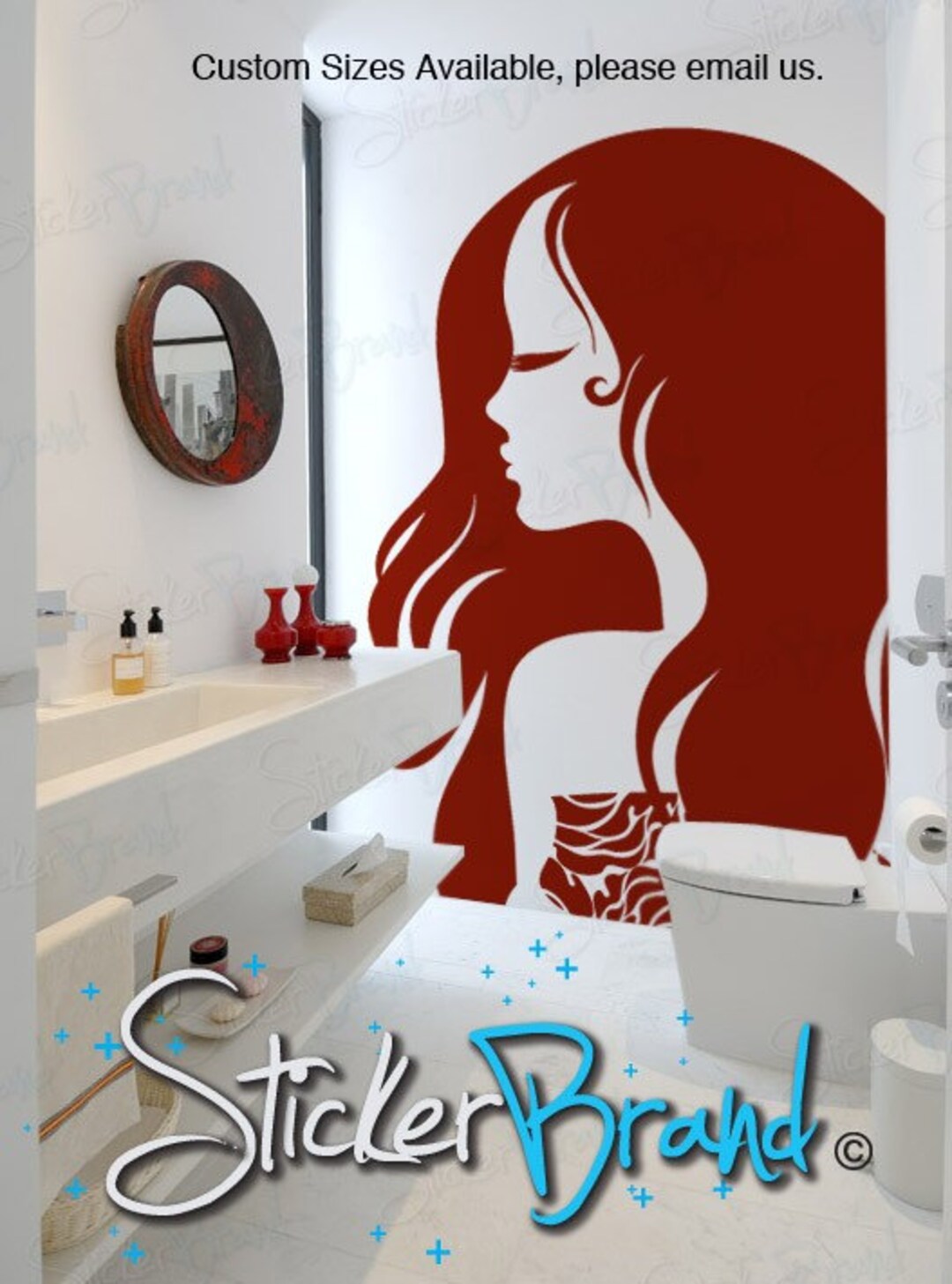 Vinyl Wall Decal Sticker Stylist Hair 572B - Etsy