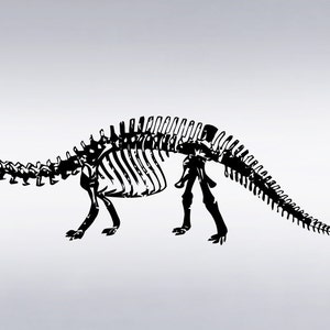 Vinyl Wall Sticker Broncosaurus Rex Dinosaur 33x120 Item 379m - Etsy