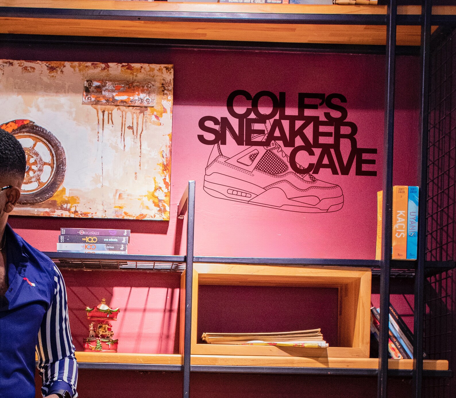 Personalized 'sneaker Cave' Wall Decal - Gift Sneakerhead Enthusiast ...