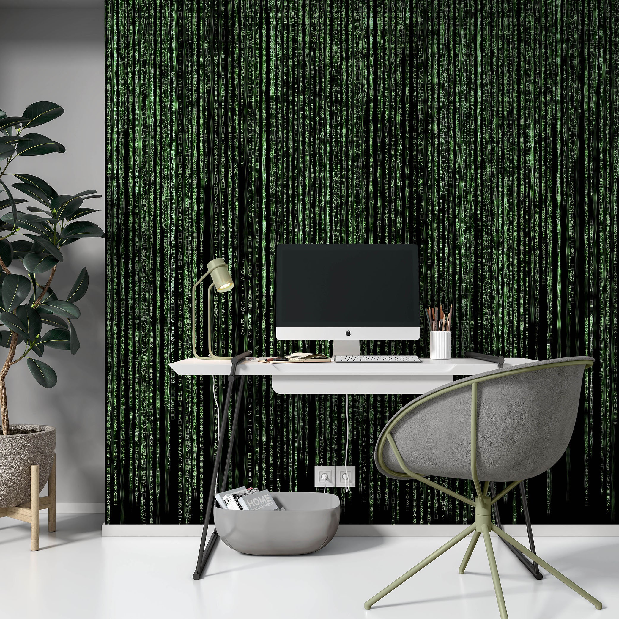 Computer Matrix Style Lines of Code Wall Mural Matrix - Etsy.de