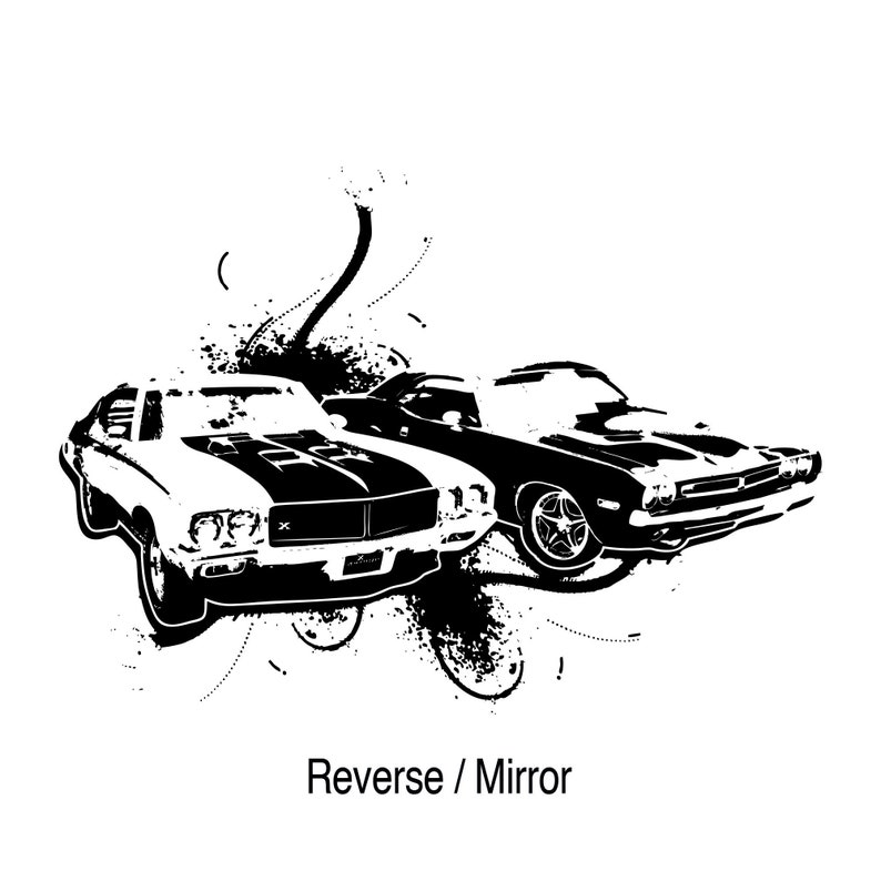 American Muscle Car Wall Decal Sticker Man Cave Wall Decor - Etsy
