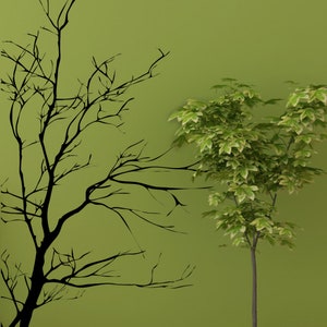 Bare Tree Branches Wall Decal Sticker. Bedroom Wall Decor - Etsy