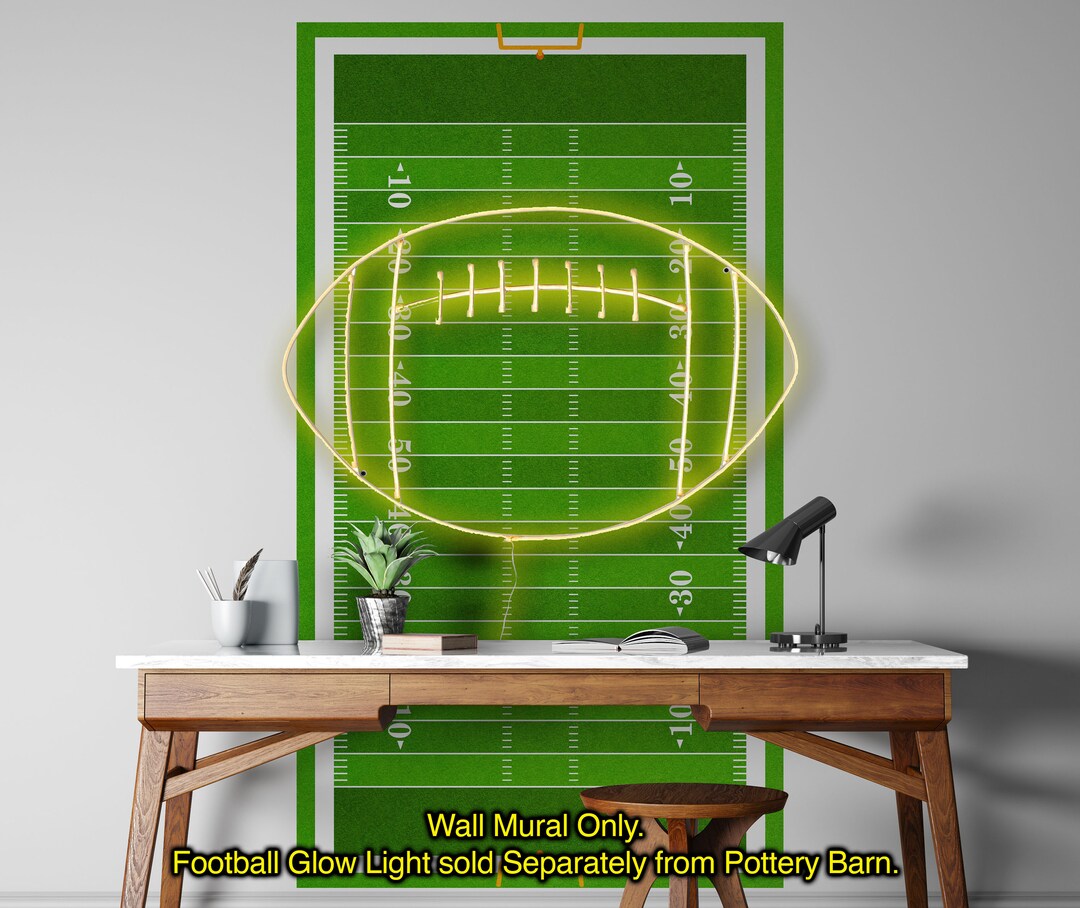 Football Field Wallpaper. Football Field Wall Mural. 100 Yard Field End ...