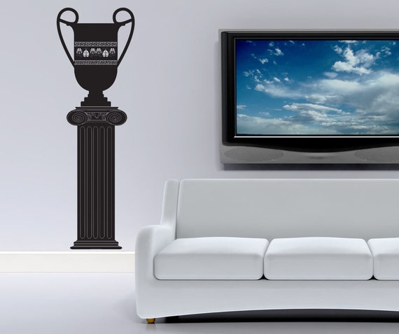 Ancient Greece Vase Wall Decal Sticker. OS_DC762 - Etsy