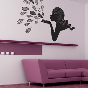 Vinyl Wall Art Decal Sticker Blow Kisses Osdc719s - Etsy