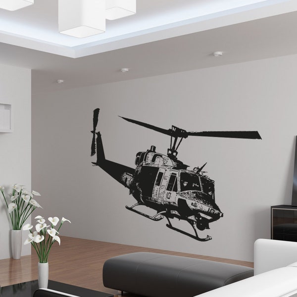 Huey Helicopter Decal - Etsy