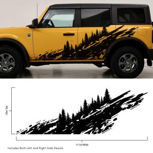 Overland Truck Sticker. Forest Woodland Adventure off Road Decal ...