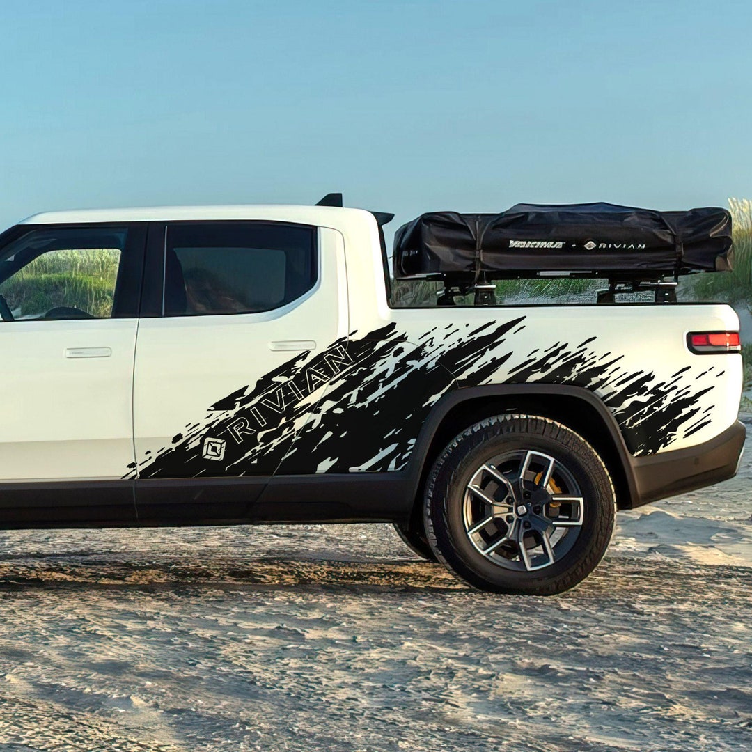 Splash Truck Decal Graphic Sticker for Rivian R1T / R1S. Off-road Truck ...
