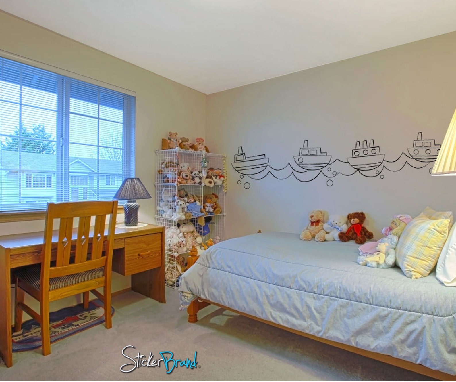 Tug Boat Vinyl Wall Decal Sticker for the Kid's Room. - Etsy