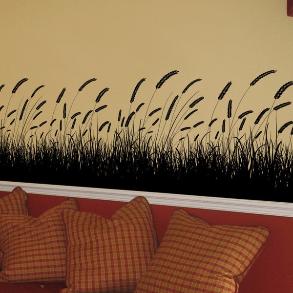 Grass Wall Decal - Etsy