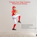 Custom Life Size Wall Decal - Personalized Photo, Die Cut Full Body ...