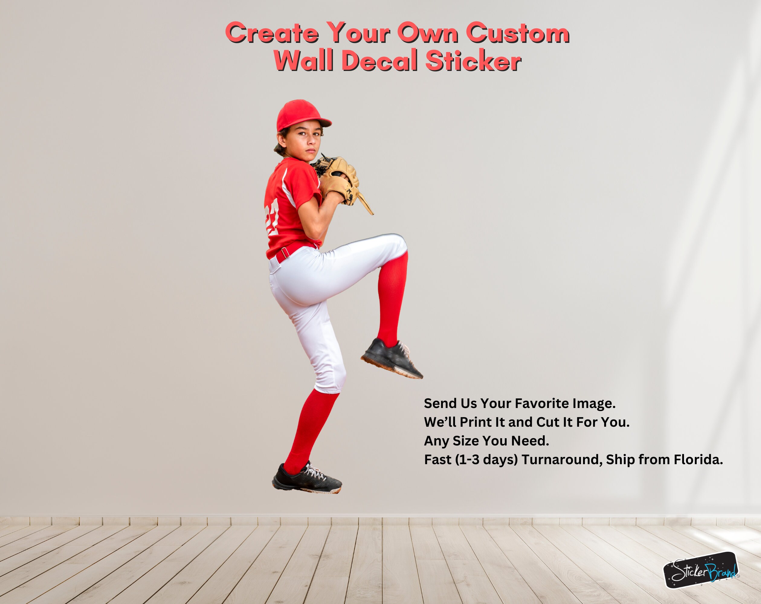 Custom Life Size Wall Decal - Personalized Photo, Die Cut Full Body ...