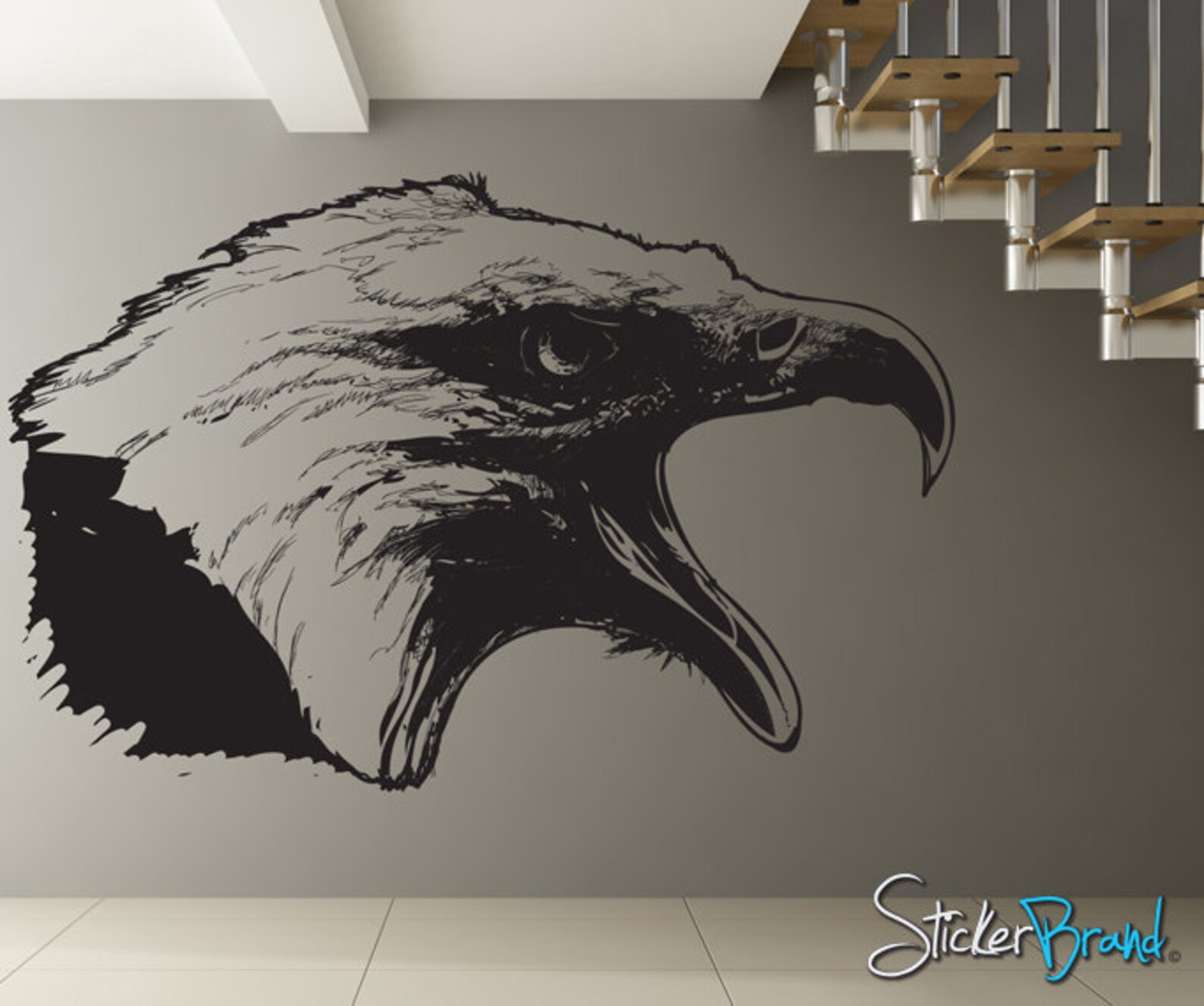 Vinyl Wall Decal Sticker Screaming Eagle 795 - Etsy