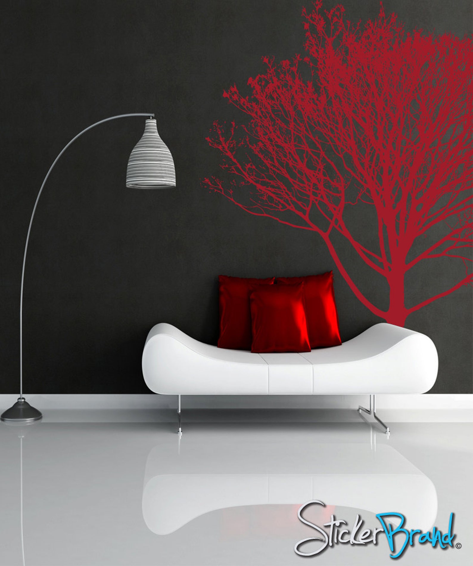 Vinyl Wall Decal Sticker Tree 858s - Etsy