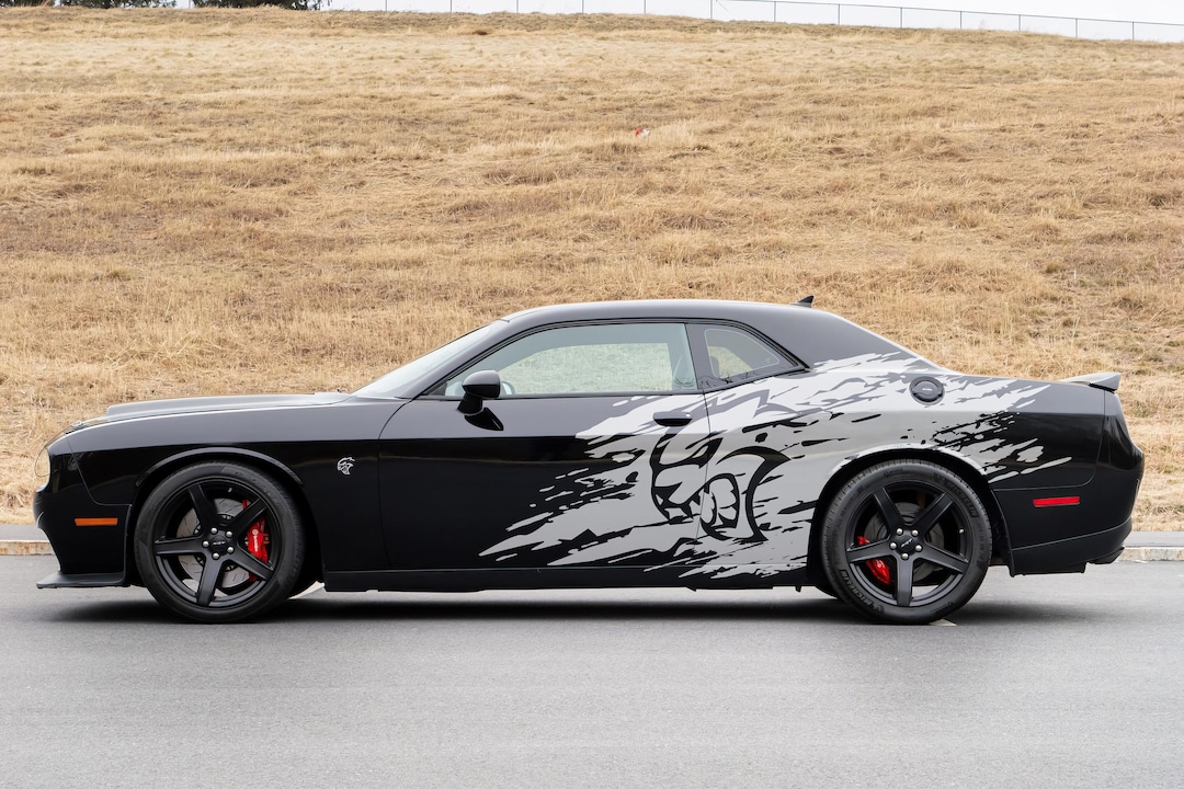 Hellcat Decal Sticker for Hellcat Car, Challenger, Charger, Durango SRT ...