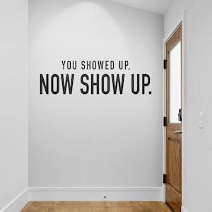 Motivational Quote Wall Decal Gym, Fitness, Office, or Home ...