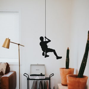 Rock Climbing Vinyl Wall Decal Sticker. Indoor Climbing Wall Decor. Gym ...