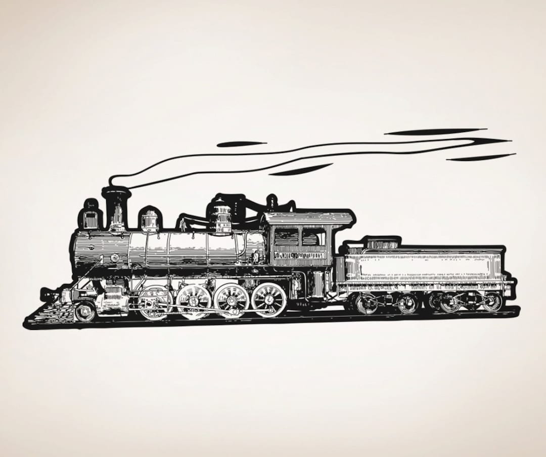 Vinyl Wall Decal Sticker Train Osaa212s - Etsy