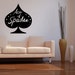 Vinyl Wall Decal Sticker Ace of Spades Osmb1189m - Etsy