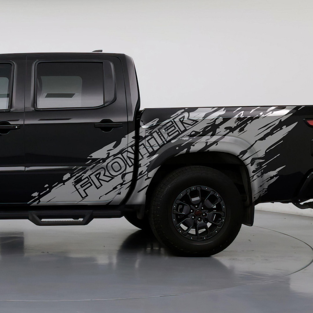 Off Road Truck Decal Sticker for Frontier Truck. Mud Splash Graphic ...