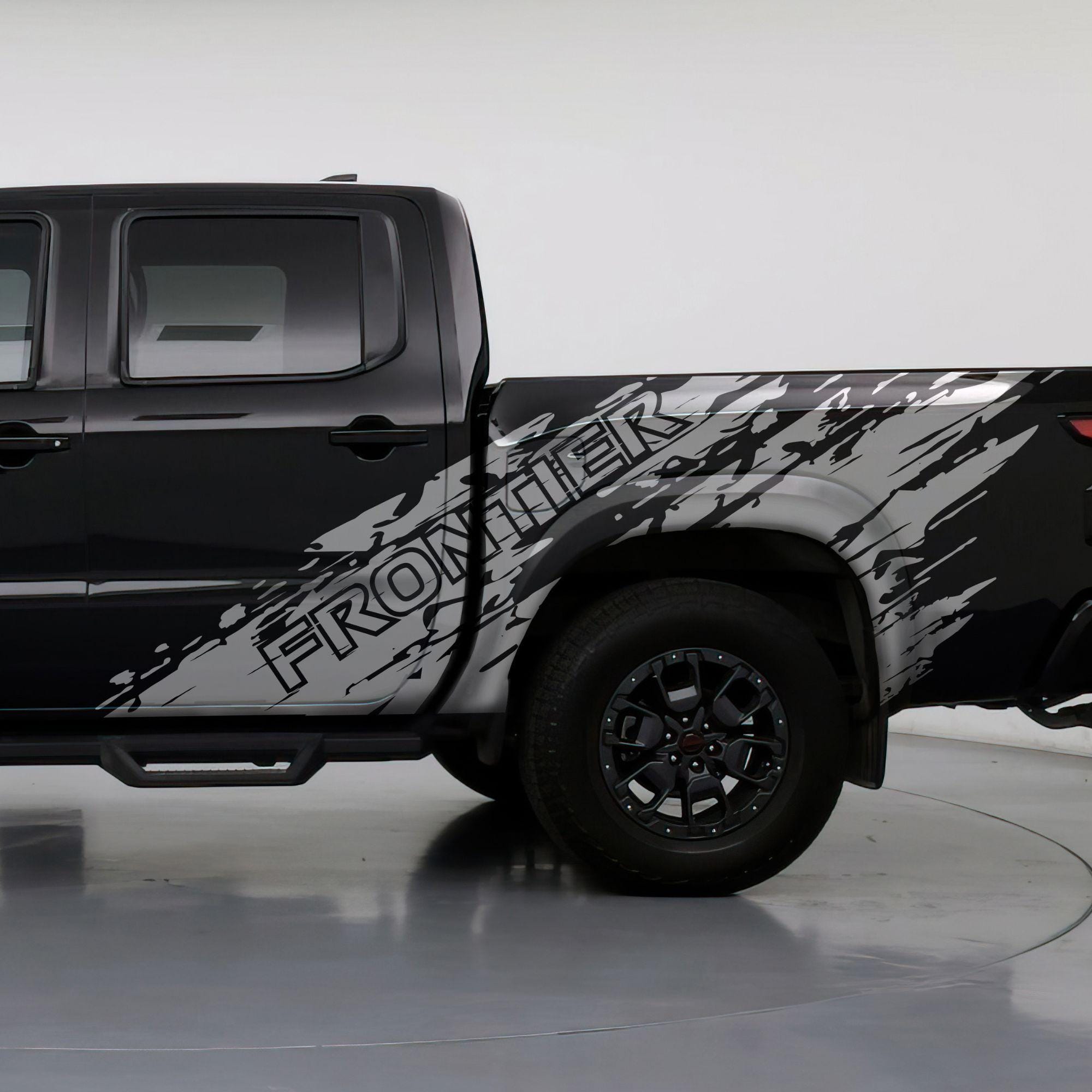 Truck Decal Sticker for Frontier Truck. off Road Mud Splash Graphic ...