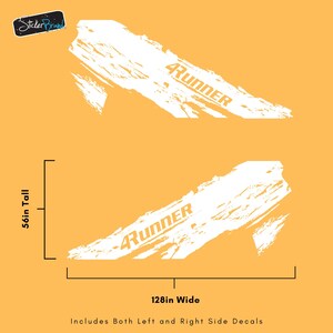 Mud Splash Vinyl Car Graphic Sticker for 4runner. Set of 2. 4 Runner ...