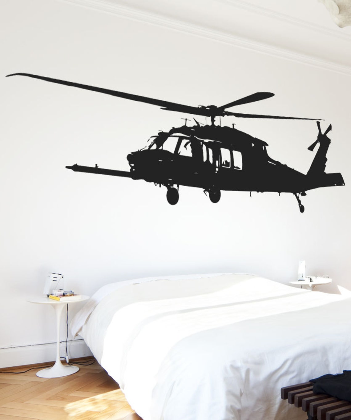 MH-60 Black Hawk Helicopter Vinyl Wall Art Decal Sticker. - Etsy