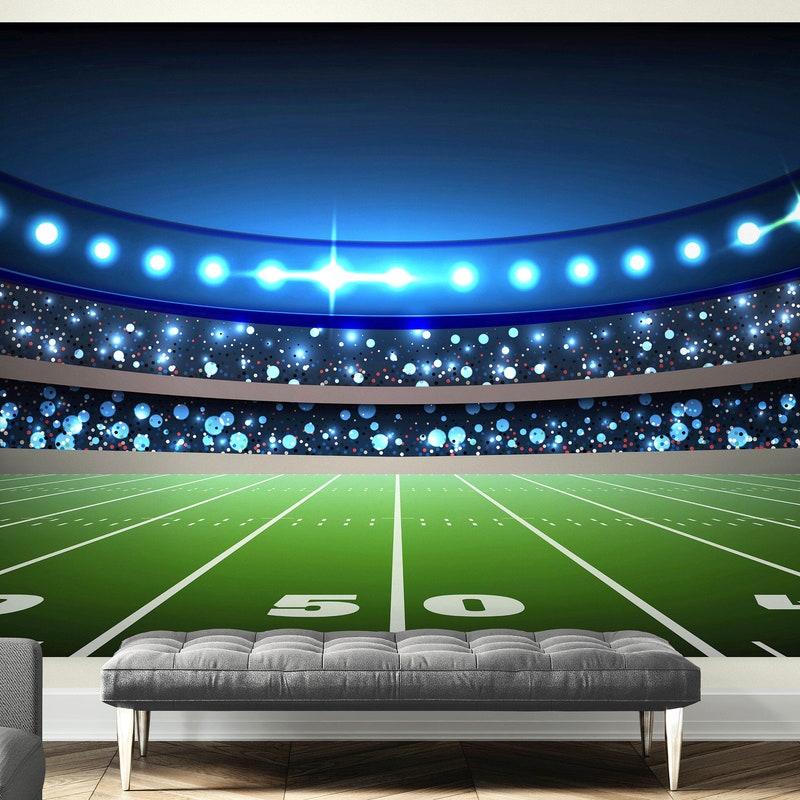 Football Mural - Etsy