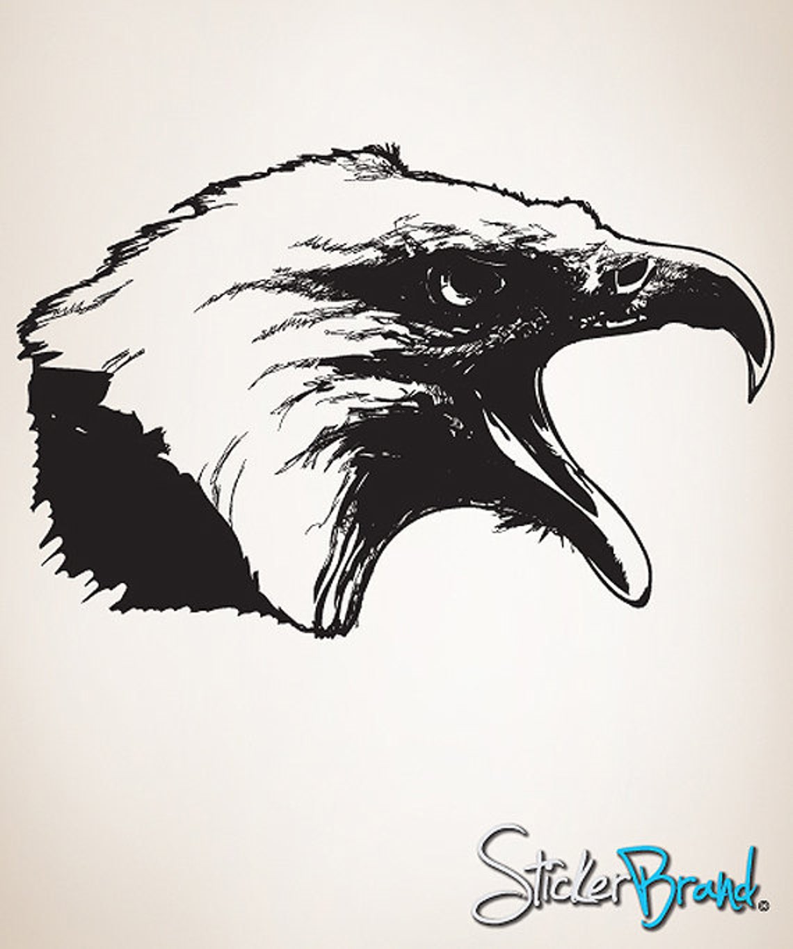 Vinyl Wall Decal Sticker Screaming Eagle 795 - Etsy