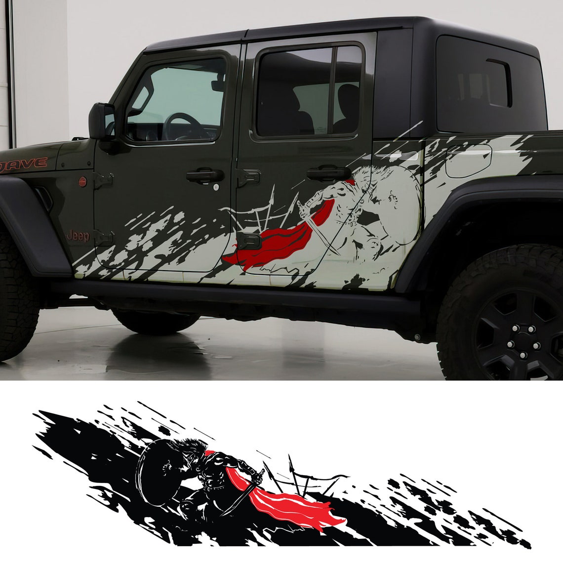 Overland Truck Graphic Decal Sticker, Custom Off-road Truck Sticker ...