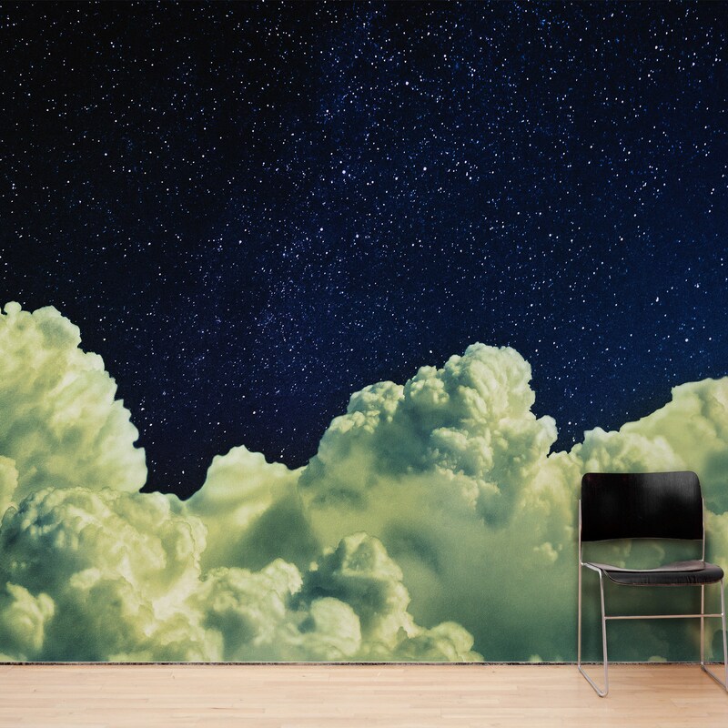 Cloud Wall Mural - Etsy