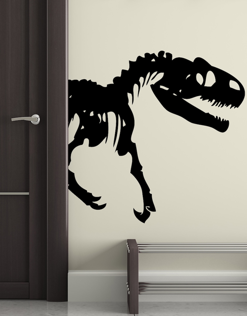 Dinosaur Sticker Decal Raptor Dinosaur Wall Decal Sticker - Etsy