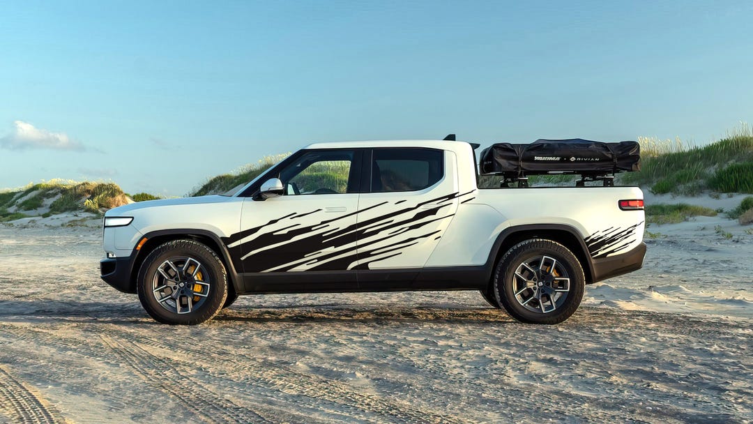 Splash Truck Decal Graphic Sticker for Rivian R1T / R1S. Off-road Truck ...