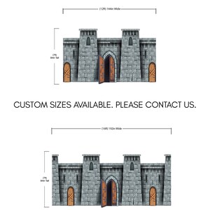 Castle Wallpaper Peel and Stick Wall Mural. Castle Backdrop for Kid’s ...