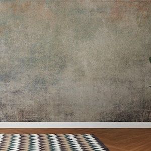 Rustic Concrete Wallpaper Wall Decor. Modern Minimalistic Self Adhesive ...