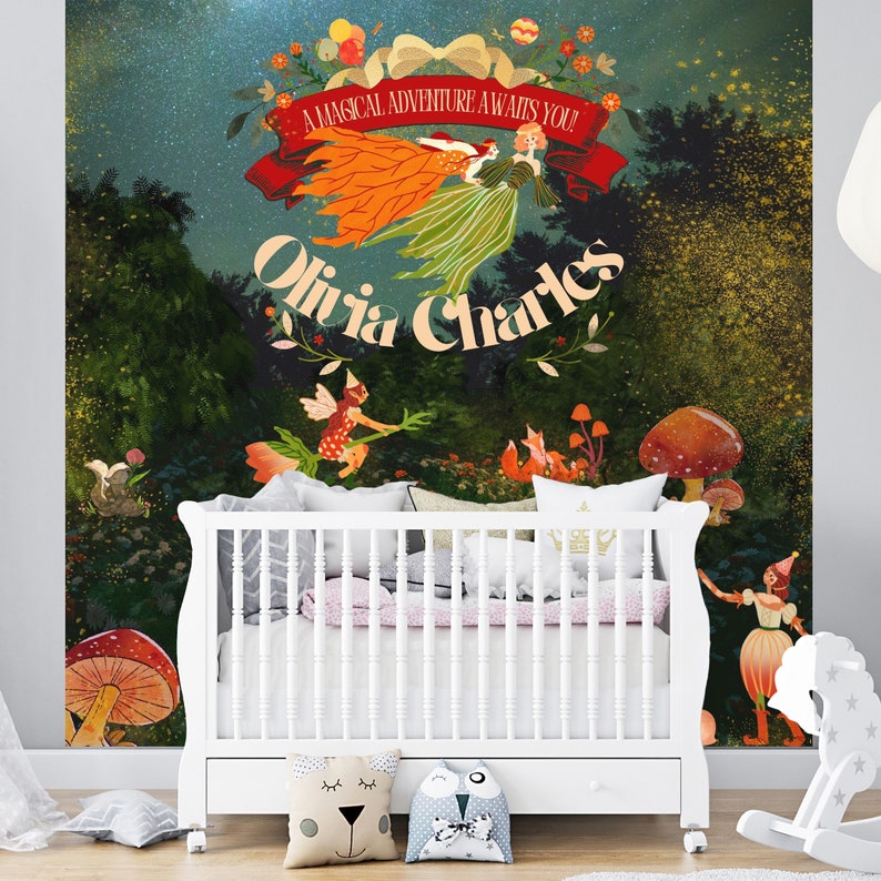 Personalized Fairy Tale Forest Wallpaper - A Magical Adventure Awaits ...