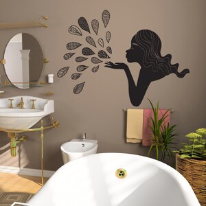 Vinyl Wall Art Decal Sticker Blow Kisses Osdc719s - Etsy