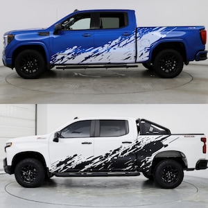 Mud Splash Truck Decal Sticker Silverado, GMC Sierra. Set of 2 off Road ...