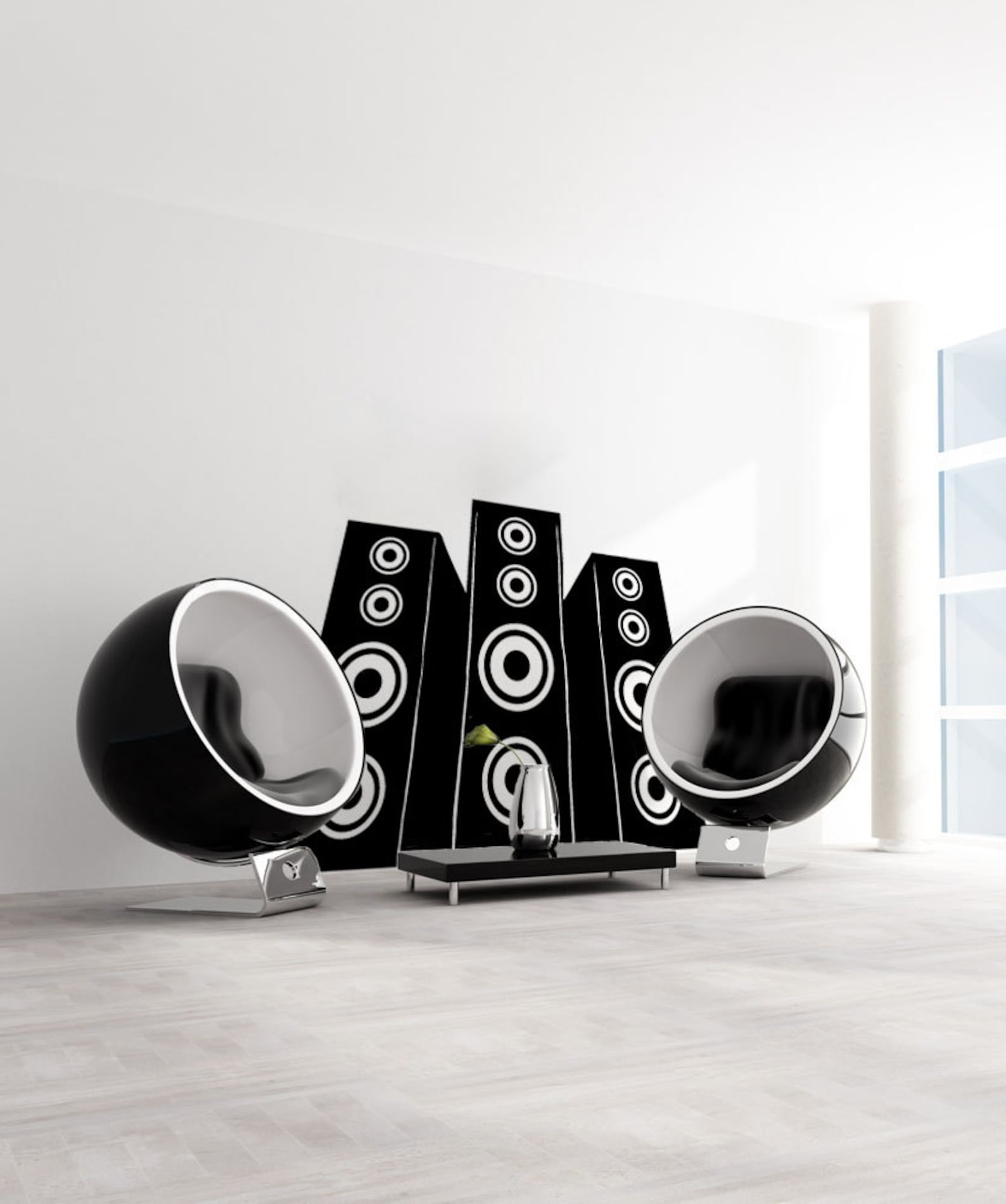 Vinyl Wall Decal Sticker Speakers OSMB898B | Etsy