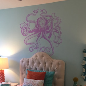 Giant Octopus Wall Decal Sticker – Unique and Artistic Decor for an ...