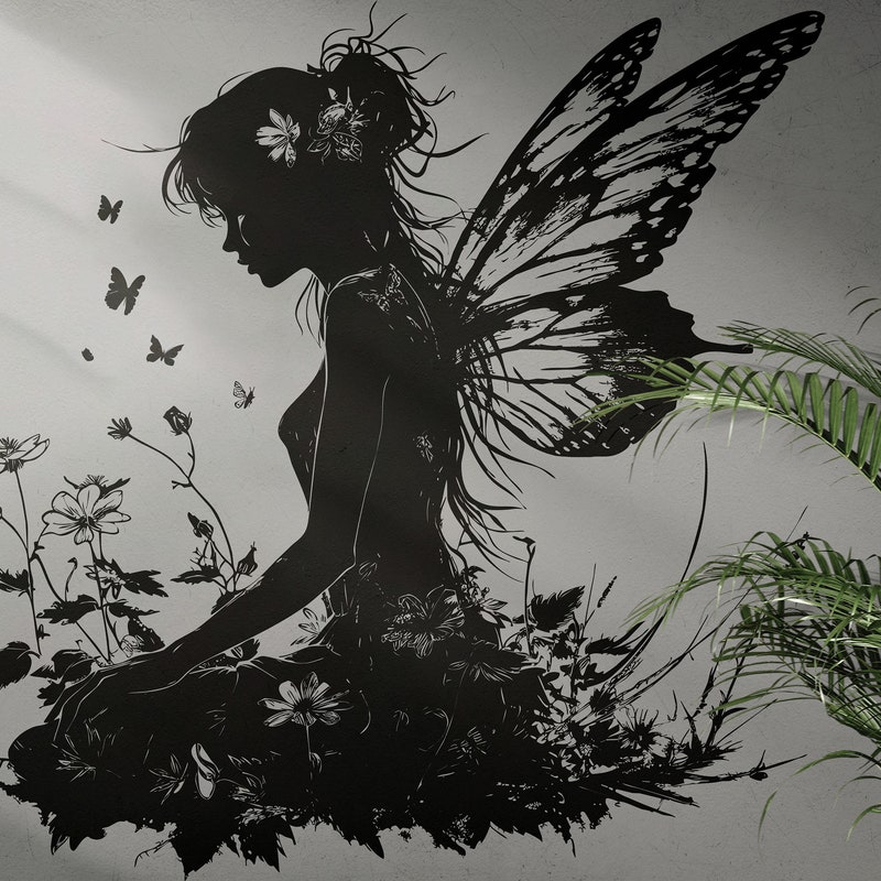 Fairy Wallpaper Stickers - Etsy