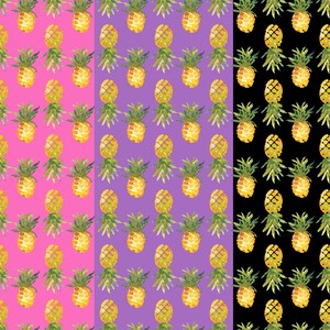 Purple Pineapple Wallpaper Kid's Room Wall Mural Peel and Stick ...