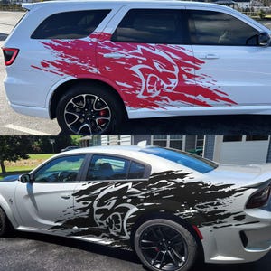 Hellcat Decal Sticker for Hellcat Car, Challenger, Charger, Durango SRT ...