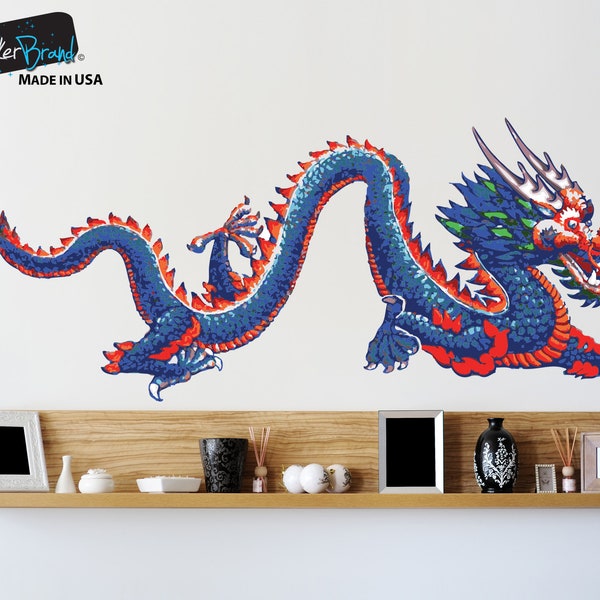 Wall Decal Dragon - Etsy