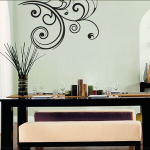 Vinyl Wall Art Decal Sticker Swirl Loops Decor Item 500A - Etsy